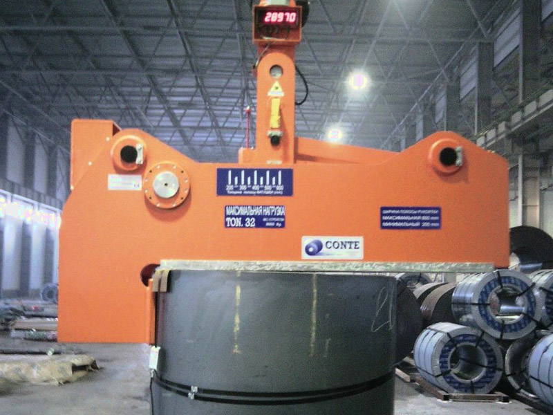 Clamps for vertical axis coils | Conte Metal Mec