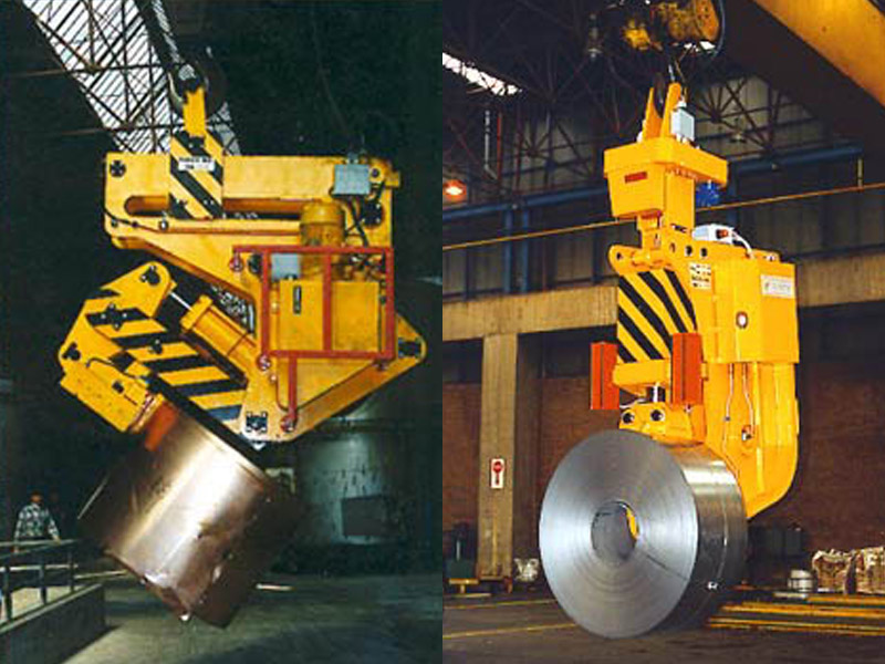 Tongs for coil tilting | Conte Metal Mec